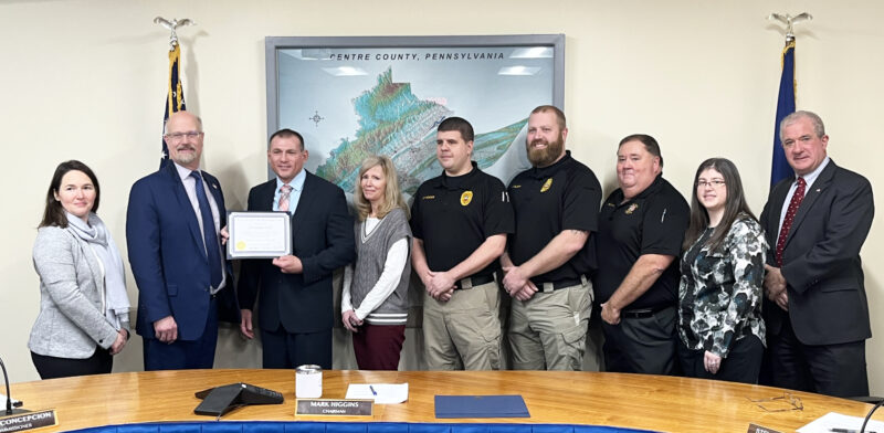 Warden honored for years of service | News, Sports, Jobs - The Express